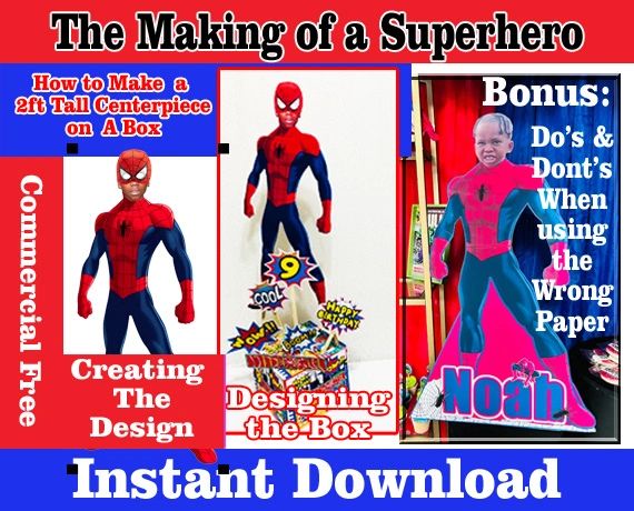Superhero Design Template